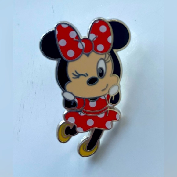 Disney | Accessories | Disney Minnie Mouse Cute Winking Pin | Poshmark